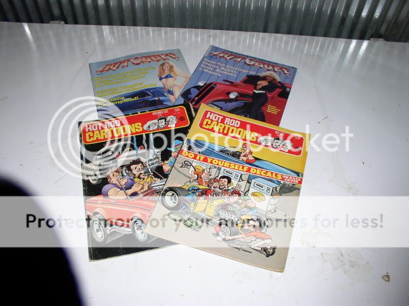 HAMB Auction, Petersons Cartoons and AutoBuff, PG/R Father/son auction ...