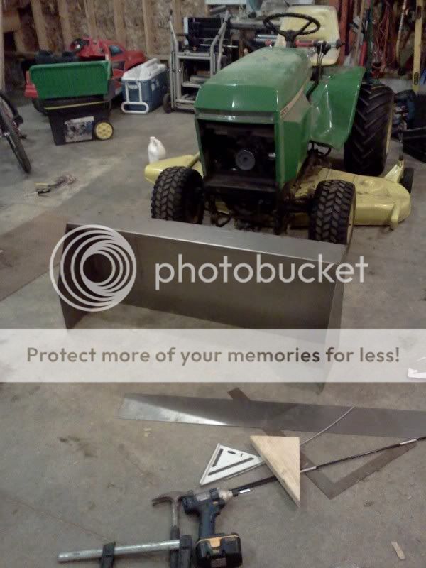JD 400 Homemade 2-stage snowblower build | My Tractor Forum