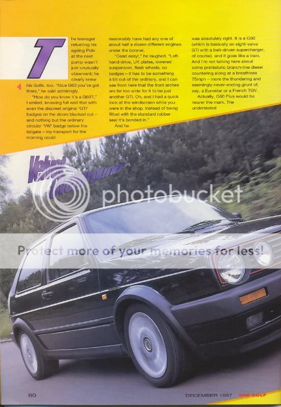 Mk2 Golf G60 Oettinger | Retro Rides