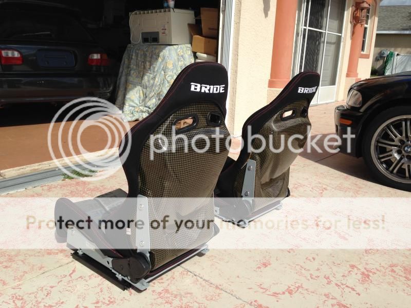 Bride Gias Low Max Reclinable Racing Seats Carbon Kevlar | Acura RSX ...